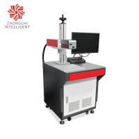 China 10W 12W Colour Laser Marking Machine , 0.1mm Glass Laser Printing Machine for sale