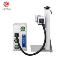 China 30W Desktop Laser Marking Machine 7000mm/S , beverage Mini Fiber Laser Marker for sale