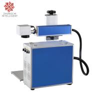 China 30W Desktop Laser Marking Machine 7000mm/S , beverage Mini Fiber Laser Marker for sale