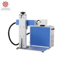 China Galvanometer Optical Fiber Laser Metal Marking Machine 220V With Ezcad for sale