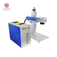 China 70W 100W Desktop Laser Marking Machine Fiber Laser Engraver for sale