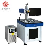 China 10W Green Laser Marking Machine 50Hz , Crystal Glass 355nm Laser Engraving Cutting Machine for sale
