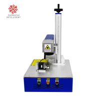 China Handheld Desktop Laser Marking Machine 20W 1064nm Fiber 27 - 60 kHz for sale