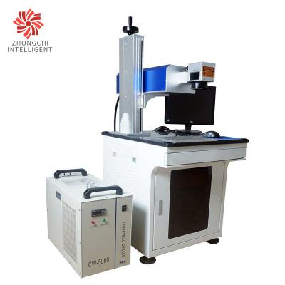 China 100*100mm Laser Gold Engraving Machine Air Cooling , Crystal Glass UV Laser Cutter for sale