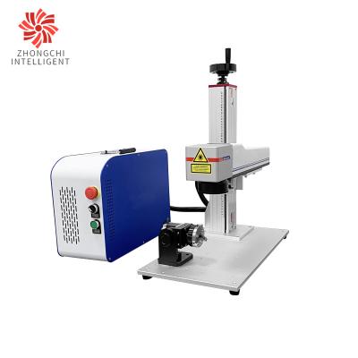 China 20W 30W Laser Marking Machine Handheld , 7000mm/s Mini Engraving Laser Machine for sale