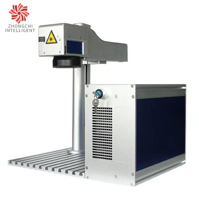 China 20KHz - 80KHz Split Laser Marking Machine 175*175mm Handheld Fiber Laser Engraver for sale
