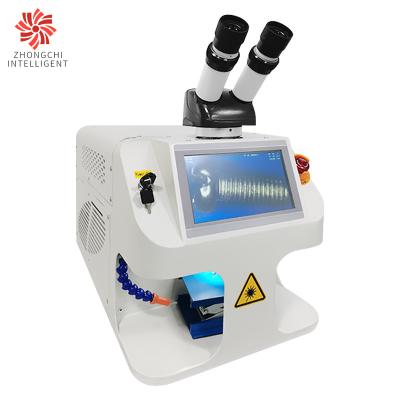 China 50Hz Fibre Jewelry Welding Machine 40J With 10X Microscope for sale