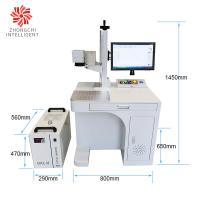 China 3W Laser Printing Equipment  200*200mm 5W UV Fiber Laser Machine Desktop For Sunglass Pen for sale