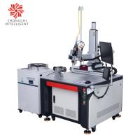China 1000W Rotary Device Spot Laser Welding Machine / 1064nm Stainless Steel Spot Welder for sale