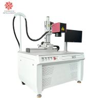 China Aluminum Galvo Laser Welder 1064nm 200W Fiber Welding Machine Mobile Phone Backplane for sale