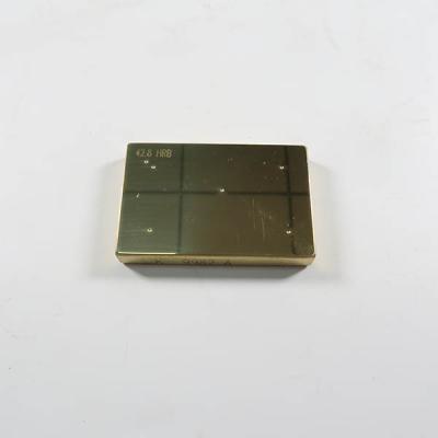 China HRB Rockwell Hardness Calibration Test Block Copper Alloy 70mm x 30mm x 5mm for Industrial Testing Equipment for sale
