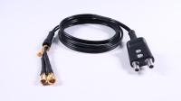 China Tmteck Compatible Ge Kba-531 Ultrasonic Cable Compatible With Style Lemo 00 Plug-One Microdot And One Large Microdo for sale