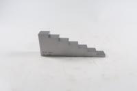 China 7 Step Ultrasonic Calibration Block 1018 Steel Test Block 5-50mm with Certificate and Suitcase for sale