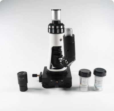China Portable Metallographic Microscope With Magnetic Base Polarizer / Metallographic Specimen Preparation for sale