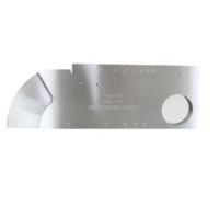 China NDT IIW-Type 2 Calibration Block 2 Inch Ultrasonic Testing Standard USAF T.0.33B-1-1 1018 Steel for sale