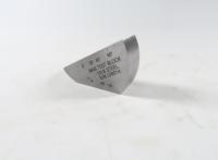 China ASTM E164-2013 Miniature Angle Beam Calibration Block for 30°-70° Sound Path Ultrasonic Testing for sale