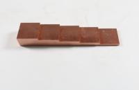 China 5-step wedge test block 2.5-12.5mm calibration copper alloy block for sale