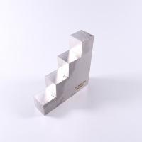 China 4 Step Ultrasonic Test Block 1-4 Inch 304 Stainless Steel Calibration Block for Thickness Gauge for sale