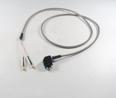 China Armored Stainless Steel Ultrasonic Cable 5Ft RG178 Compatible with RLCMD-178-5B-SSA for D790-SM for sale