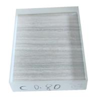 China Calibration Block Ra0.8um Standard Roughness Block For Roughness Tester Square Wave for sale