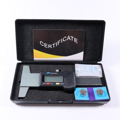 China Digital Tire Tread Depth Gauge 0-25mm Measuring Tool for Car Tyre Brake Pad Thickness Checker for sale