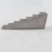 China 7 Step Test Block 1018 Steel Thickness 5mm to 50mm Step Size 20x20mm for sale