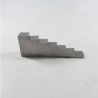 China 7 Step Test Block 1018 Steel Thickness 5mm to 50mm Step Size 20x20mm for sale