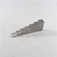 China 7 Step Test Block 1018 Steel Thickness 5mm to 50mm Step Size 20x20mm for sale