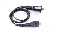 China D790 High Temperature Ultrasonic Transducer - 5MHz Frequency, 500°C Range for Olympus 27MG Thickness Gauge for sale