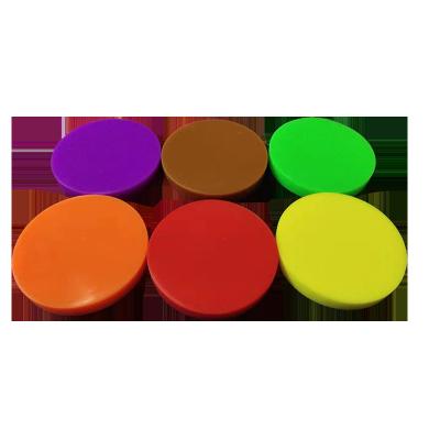 China Shore Hardness Test Block Set Type A - 6 Blocks ∅50×8mm with 32.2-83.4 HA Range and Traceable Certificate for sale