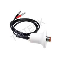 China GT-12-3 High Temperature Probe 5MHz 14mm for Ultrasonic Thickness Gauge up to 550C for sale