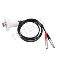 China GT-12-3 High Temperature Probe 5MHz 14mm for Ultrasonic Thickness Gauge up to 550C for sale
