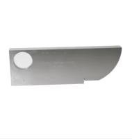 China ASTM E164 IIW Type 1 No.1 Angle Beam Ultrasonic Calibration Block 1018 Steel 25x100x300mm for sale