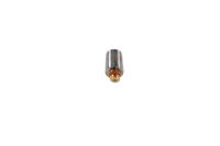 China Customized Finger Tip Contact Ultrasonic Transducer 2.25MHz 0.35in Stainless Steel Probe for sale