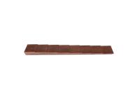 China Copper 8 Step Ultrasonic Calibration Block 1mm to 8mm Thickness NDT Test Block for sale