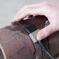 China TS41 FLEXIBLE PHASED ARRAY PROBE FOR PIPELINE AND BAR CORROSION INSPECTION for sale