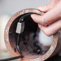 China TS41 FLEXIBLE PHASED ARRAY PROBE FOR PIPELINE AND BAR CORROSION INSPECTION for sale