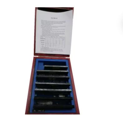 China Surface Roughness Comparator Standards Composite Set 7-Piece Ra 0.025-6.3um for sale