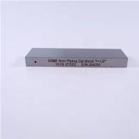 China ASME 1018 Steel Calibration Block 1/2 Inch Thickness for UT Shear Wave Non-Piping Type for sale