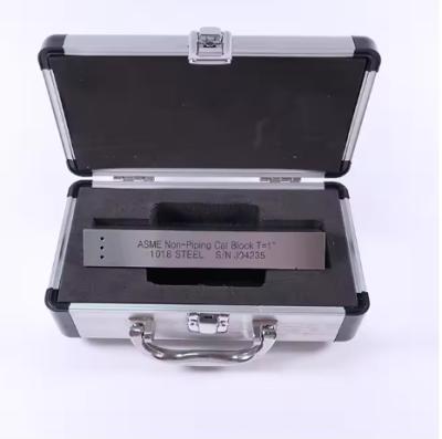 China ASME 1018 Steel Calibration Block 1 Inch Thickness for UT Shear Wave Non-Piping Type for sale