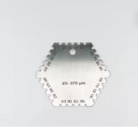 China TMTECK 370 Wet Film Gauge 20-370μm Stainless Steel Film Comb for sale