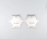 China TMTECK 370 Wet Film Gauge 20-370μm Stainless Steel Film Comb for sale