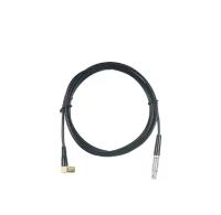 China Single UT Connector Cable Compatible With Style Lemo 00 To 90 Degree Microdot Cable For Flaw Detector for sale