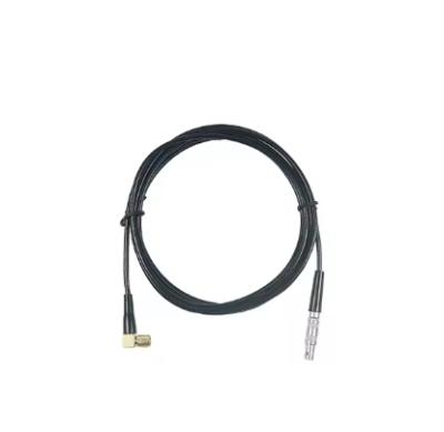 China Single UT Connector Cable Compatible With Style Lemo 00 To 90 Degree Microdot Cable For Flaw Detector for sale