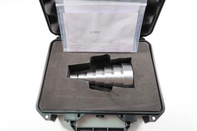 China 7 Step Pipe Test Block Circular Tube Stepped Block 2.5-30mm 1018 Carbon Steel for sale