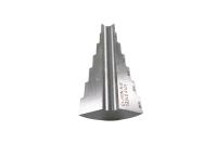 China 7 Step Pipe Test Block Circular Tube Stepped Block 2.5-30mm 1018 Carbon Steel for sale