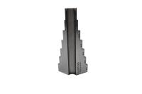 China 7 Step Pipe Test Block Circular Tube Stepped Block 2.5-30mm 1018 Carbon Steel for sale