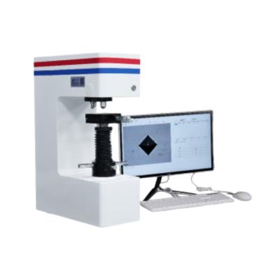 China Automatic Turret Vickers Hardness Tester with Electric Closed Loop Loading and 5-Megapixel HD CCD Camera for sale