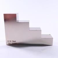 China Nickel-plated 1018 Steel 4 Step Calibration Block with 0.5-1.0-1.5-2.0 Inch Thickness for Ultrasonic Testing for sale