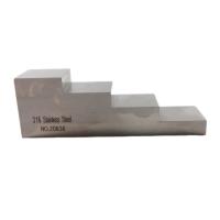 China 4 Step Ultrasonic Calibration Block with 0.25-0.5-0.75-1.0 Inch Thickness and Various Materials for sale